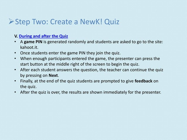 Kahoot powerpoint tutorial | PPTX