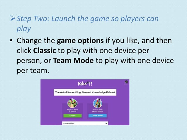 Kahoot powerpoint tutorial | PPTX