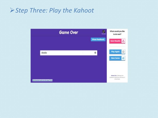 Kahoot powerpoint tutorial | PPTX