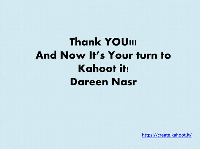 Kahoot powerpoint tutorial | PPTX