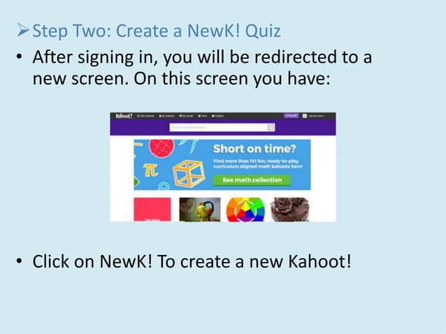 Kahoot powerpoint tutorial | PPTX