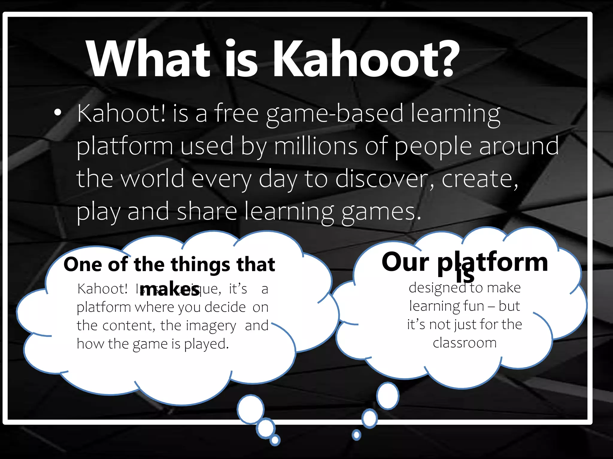 kahootpowerpoint | PPT