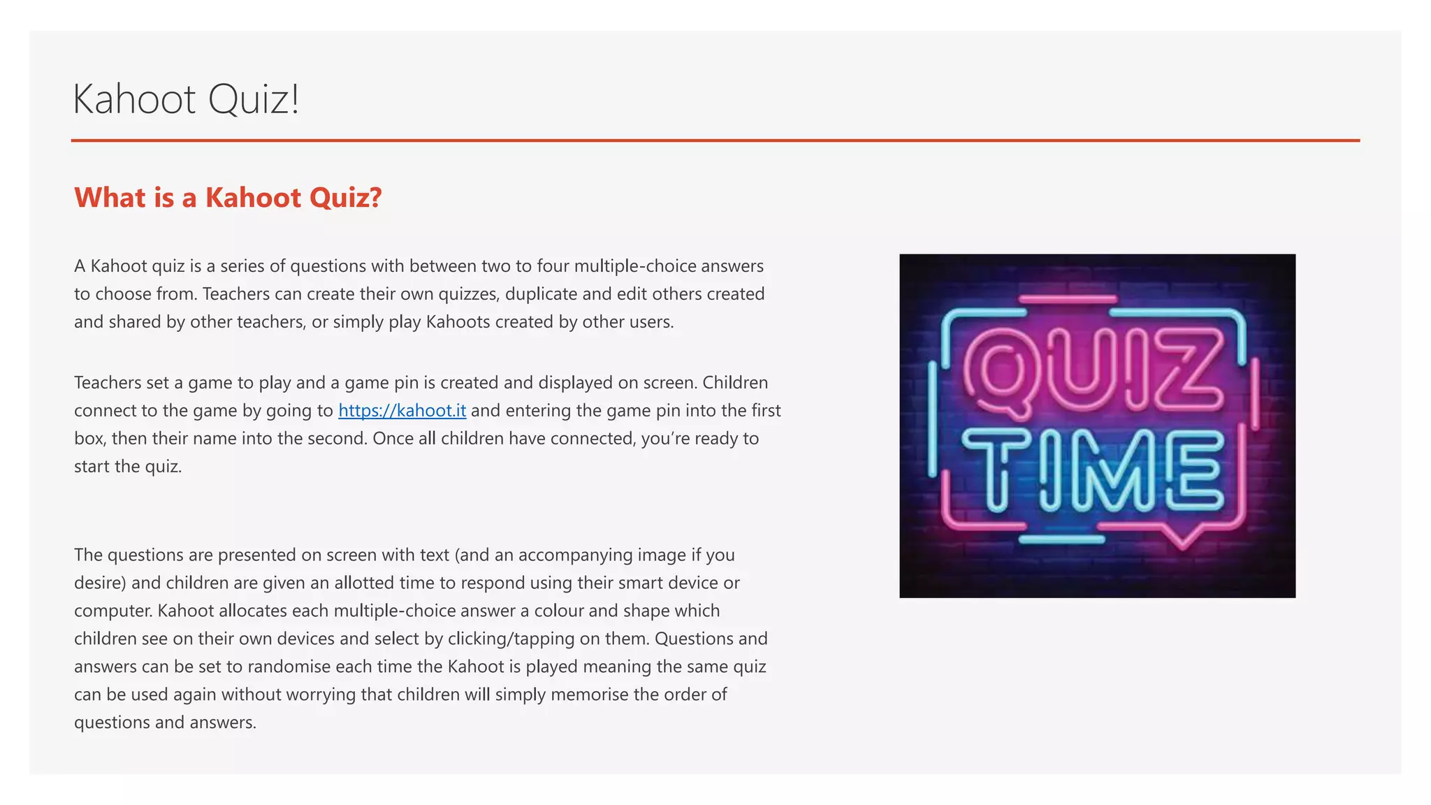 Kahoot presentation (1) | PPTX