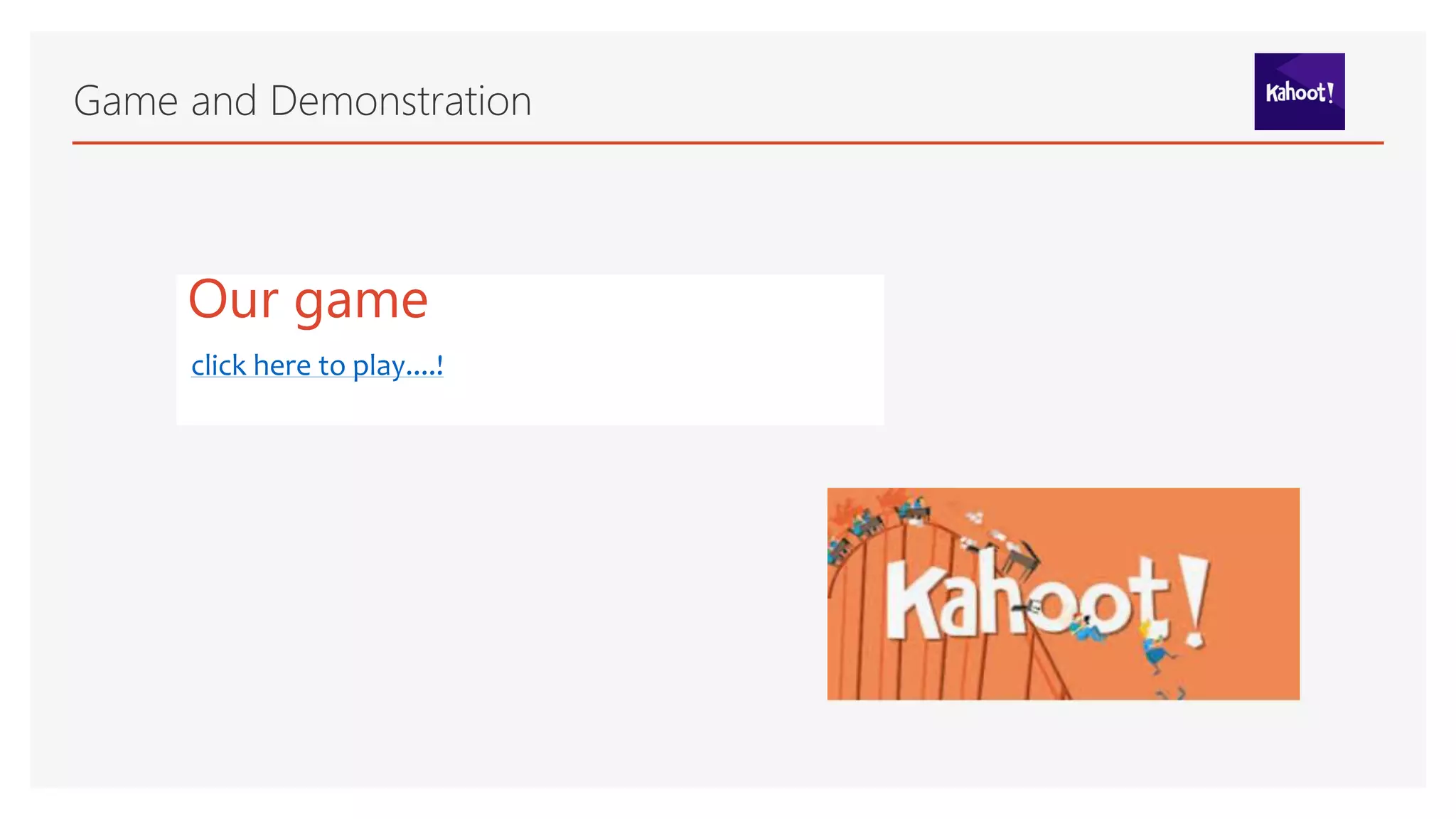 Kahoot presentation (1) | PPTX
