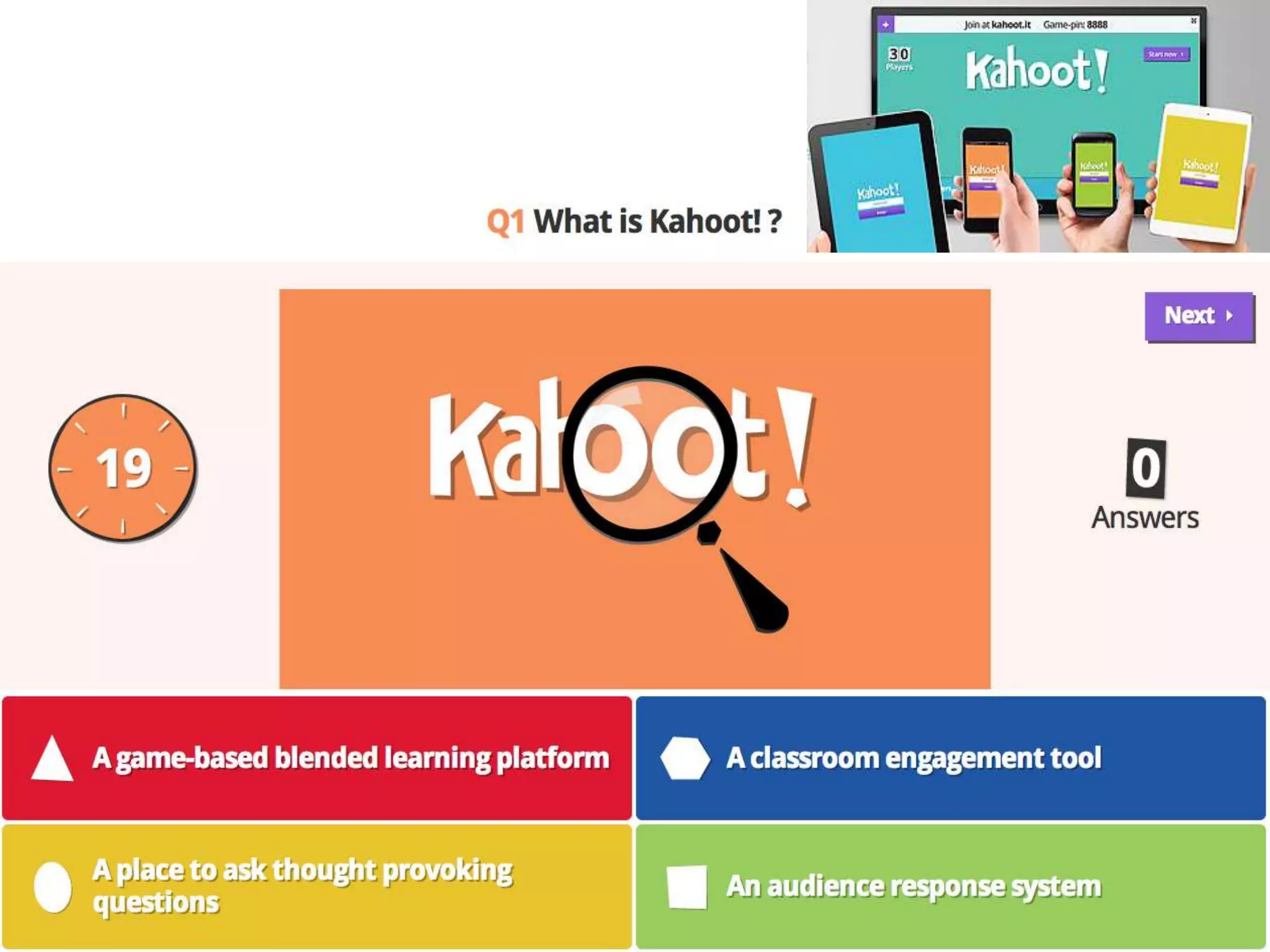 Kahoot presentation | PPT