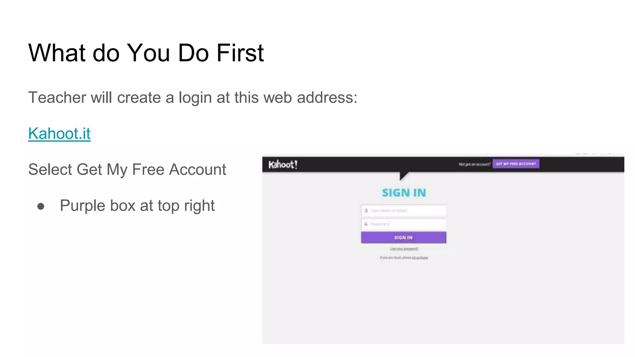 Kahoot Tutorial | PPTX