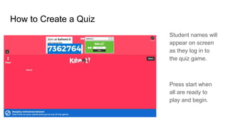Kahoot Tutorial | PPTX
