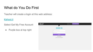 Kahoot Tutorial | PPTX