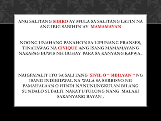 KAHULUGAN AT KAHALAGAHAN NG GAWAING PANSIBIKO.pptx