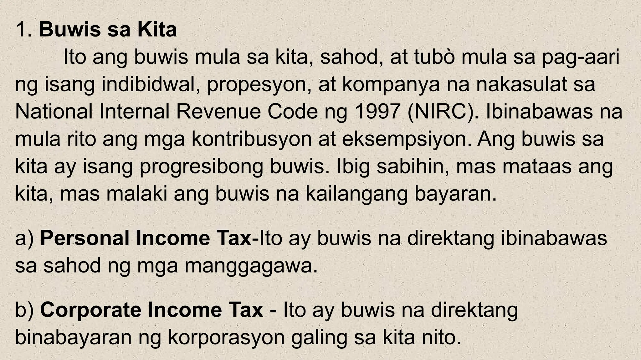 KAHULUGAN NG BUWIS ARALING PANLIPUNAN.pptx