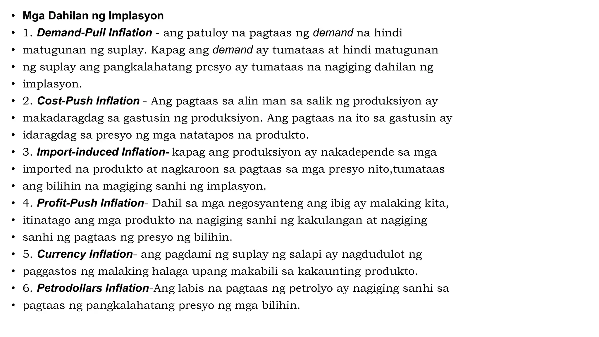 Kahulugan ng Implasyon.pptx