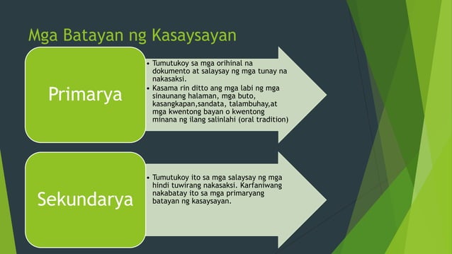 Kahulugan ng kasaysayan | PPTX