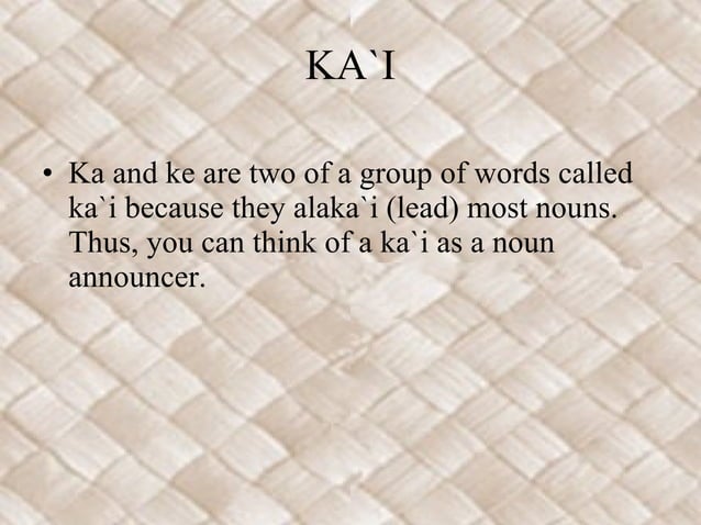 Kai | PPT