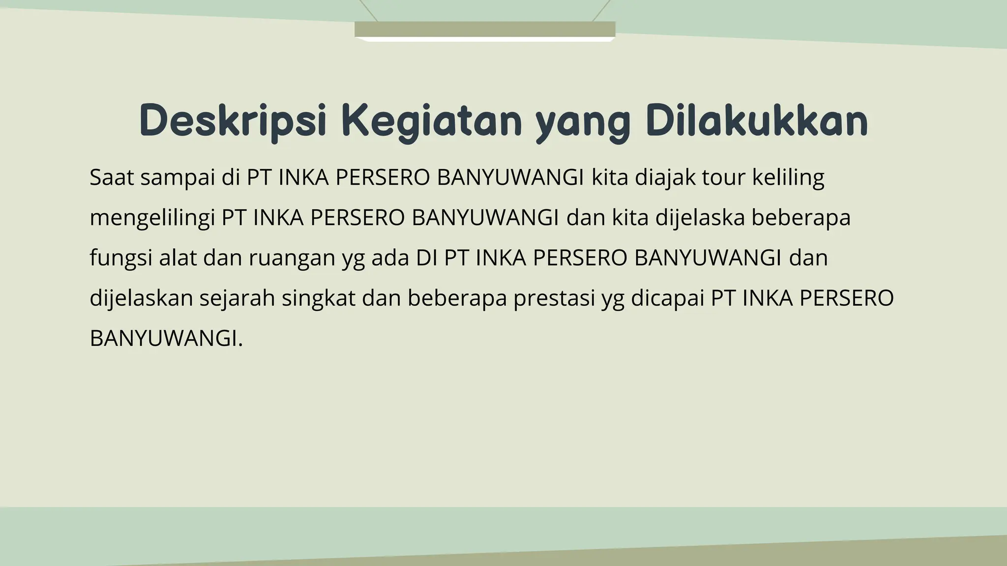 KAI(kereta api indonesia) presentasi ppt | PPTX