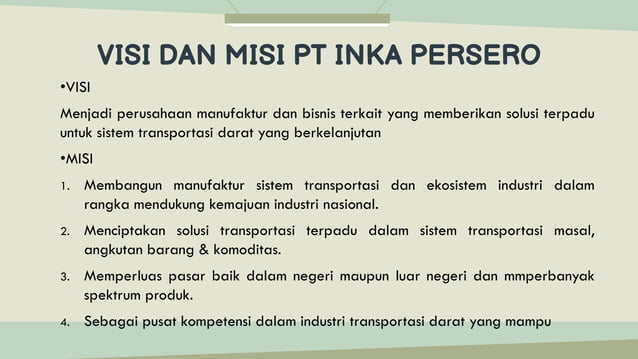 KAI(kereta api indonesia) presentasi ppt | PPTX