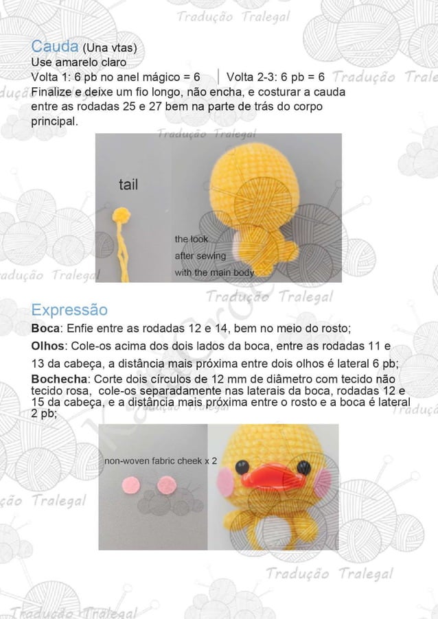 Kaia crochet pollito | PDF