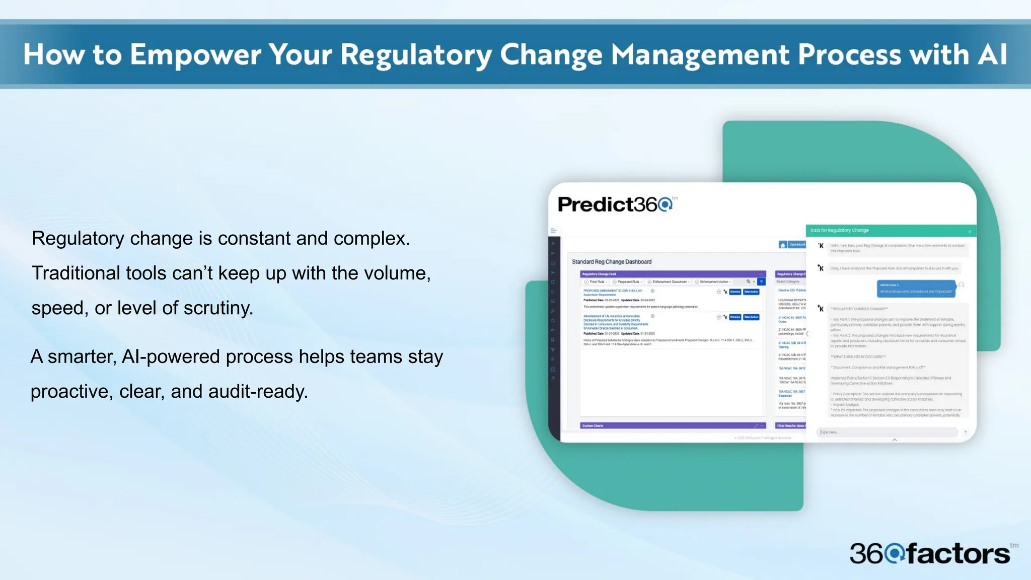 How to Empower Your Regulatory Change Management Process Wtih AI | PPTX