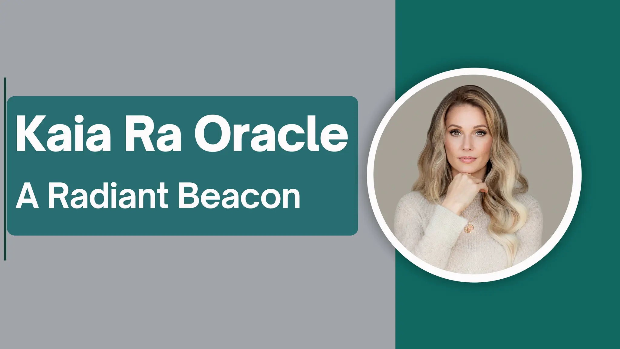 Kaia Ra Oracle - A Radiant Beacon | PDF