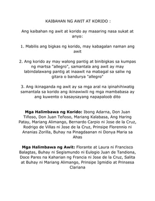 SOLUTION: Haiku Tanaga Korido Awit Poem Examples Studypool, 60% OFF