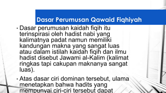 Kaidah fiqhiyah | PPTX