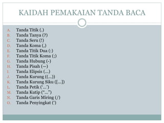 KAIDAH KEBAHASAAN BAHASA INDONESIA YANG BAIK DAN BENAR | PPTX