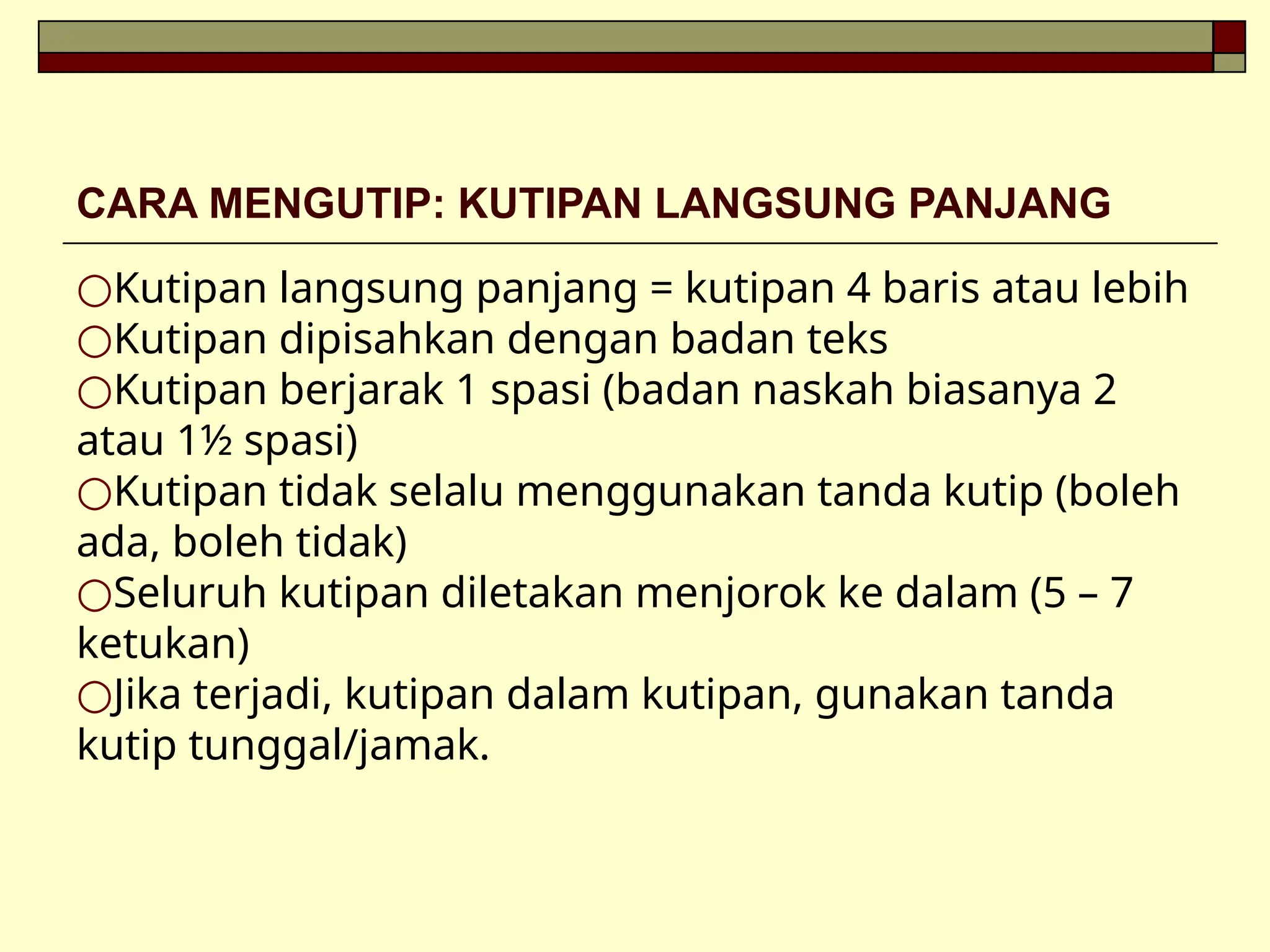 KAIDAH KUTIPAN DALAM KARYA ILMIAH.ppt.pptx