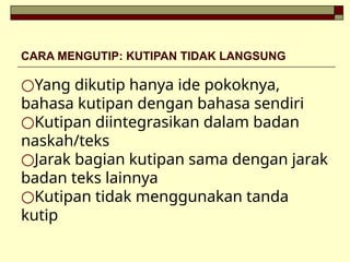 KAIDAH KUTIPAN DALAM KARYA ILMIAH.ppt.pptx