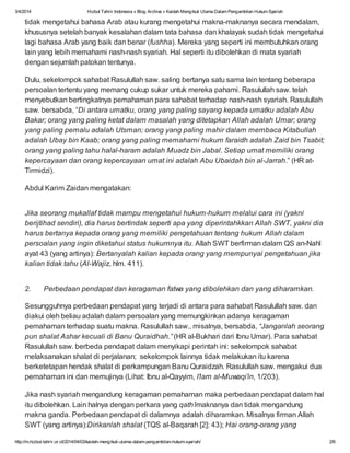 Kaidah mengikuti ulama dalam pengambilan hukum syariah | PDF