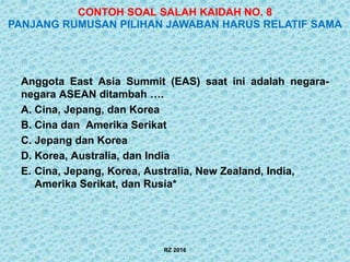 Kaidah penulisan soal pilihan ganda | PPTX