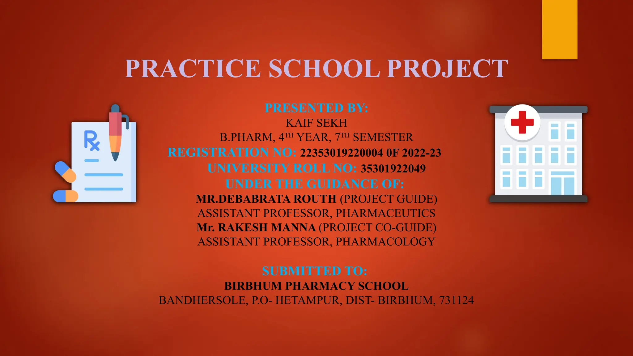 Hospital training ppt, practice School,hopital pharmacy slide.pptx