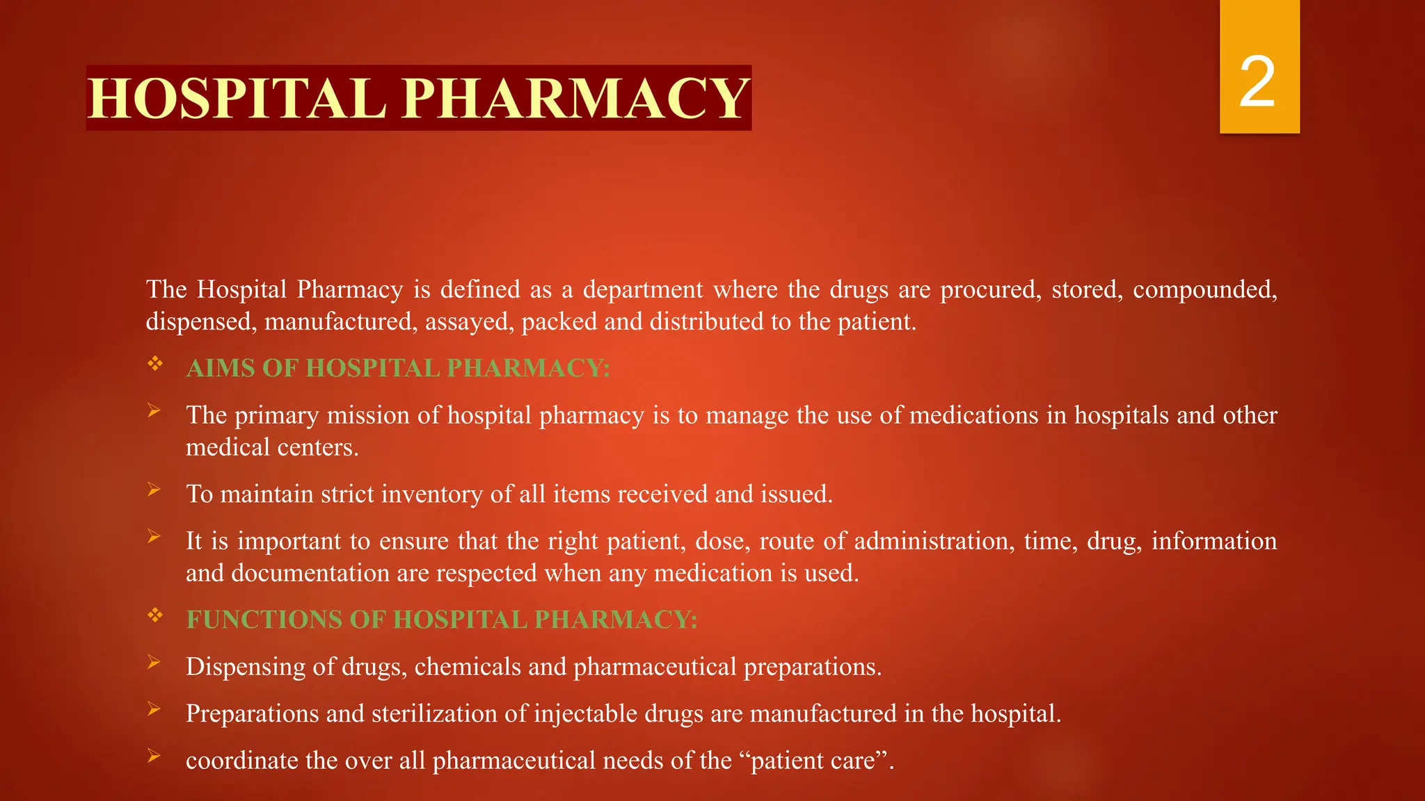Hospital training ppt, practice School,hopital pharmacy slide.pptx