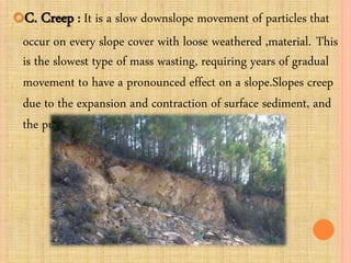 MASS WASTING | PPTX