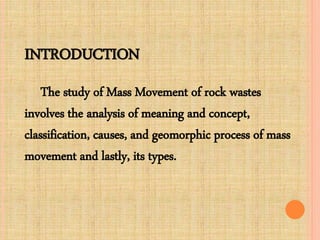 MASS WASTING | PPTX
