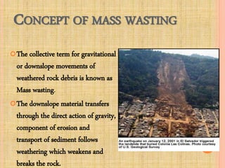 MASS WASTING | PPTX