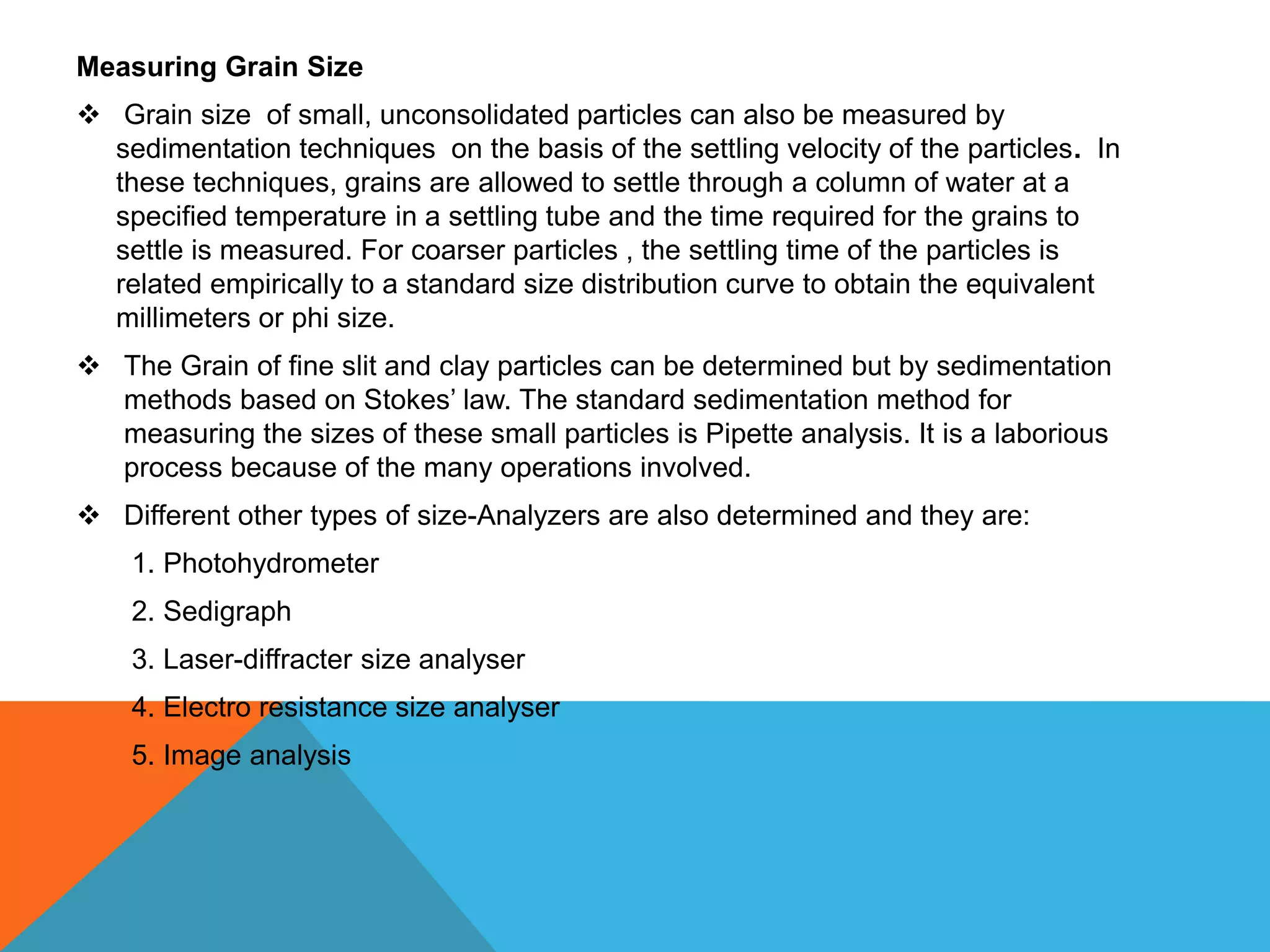 TEXTURES OF SEDIMENTARY ROCKS | PPTX