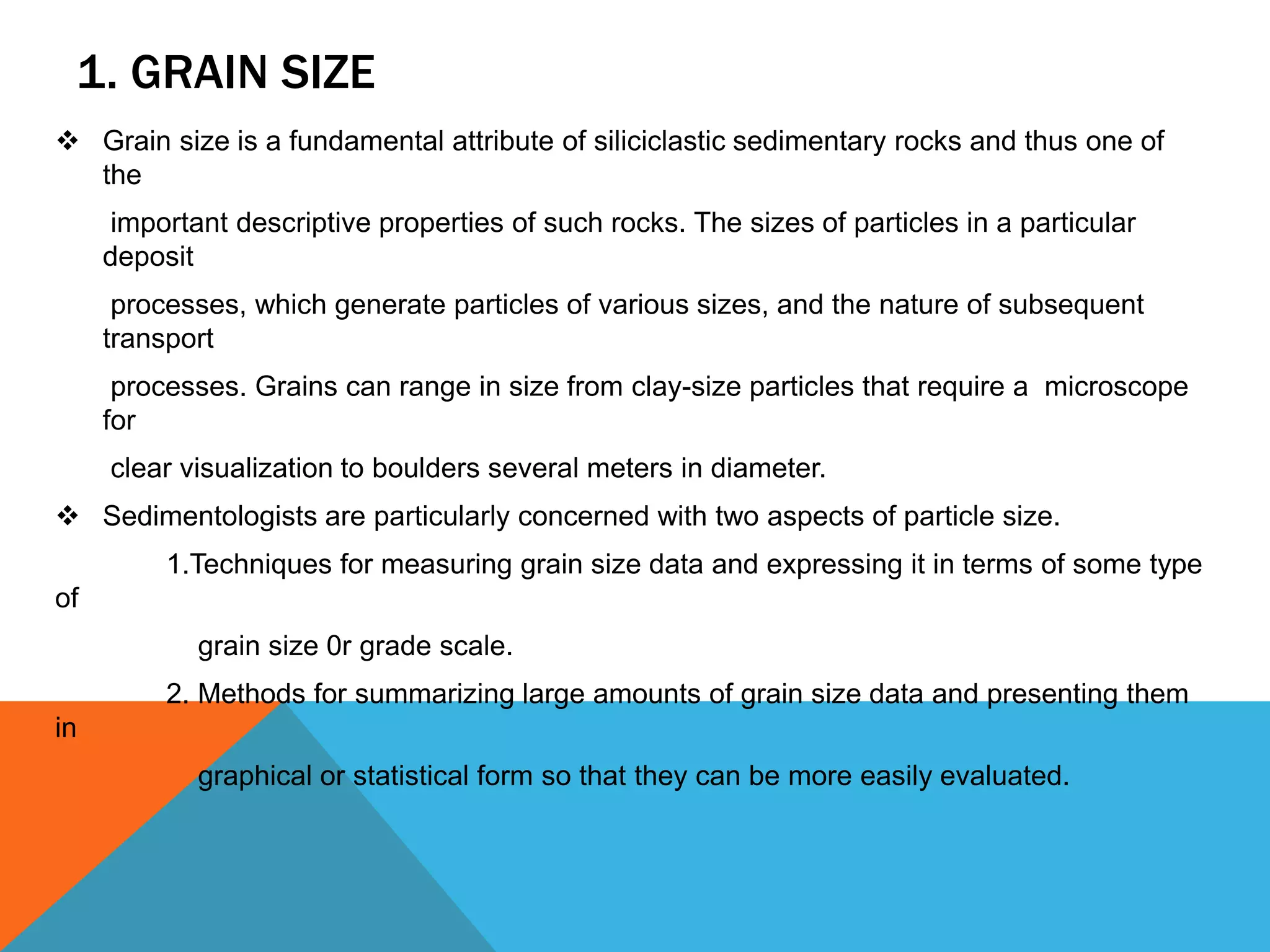 TEXTURES OF SEDIMENTARY ROCKS | PPTX