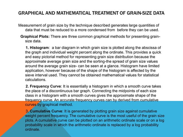 TEXTURES OF SEDIMENTARY ROCKS | PPTX | Physics | Science