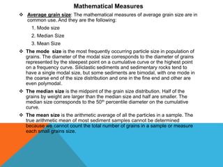 TEXTURES OF SEDIMENTARY ROCKS | PPTX