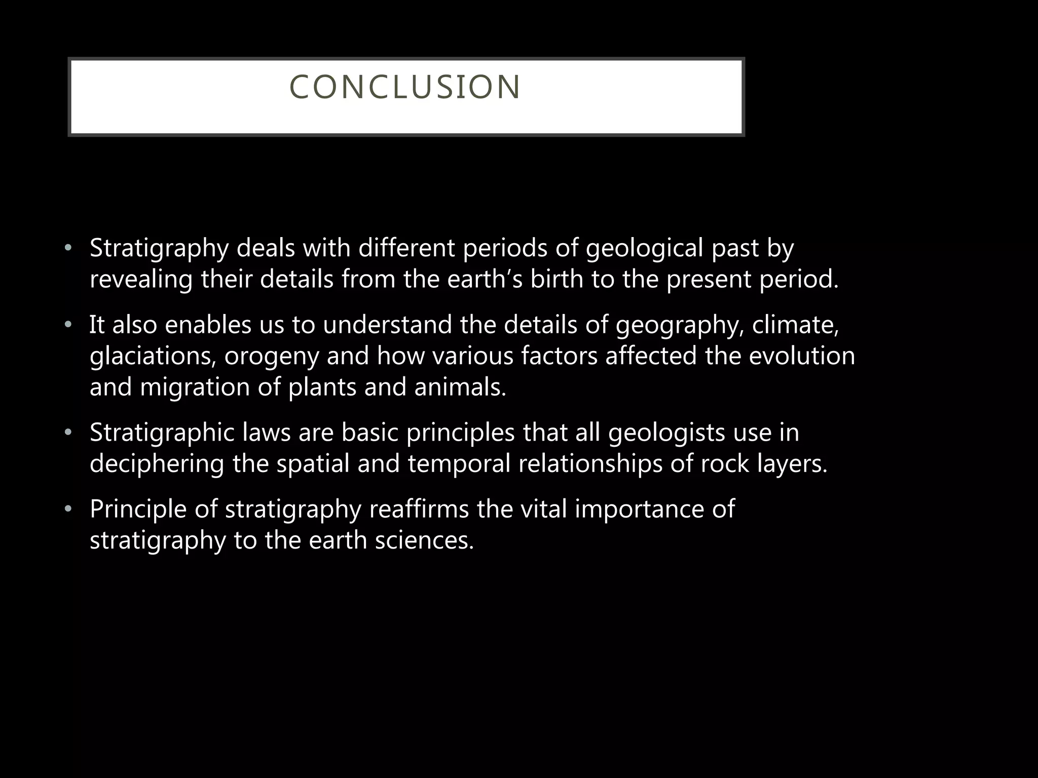 FUNDAMENTALS LAWS OF STRATIGRAPHY | PPTX