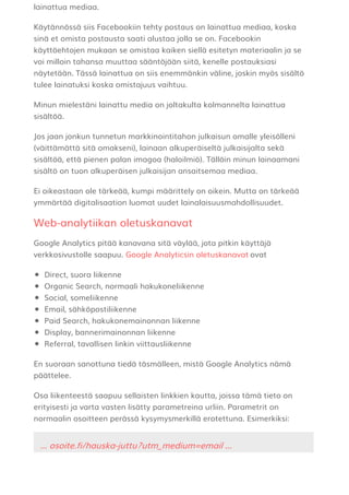 Kaikki digimarkkinointi ei ole kaikki markkinointi | PDF