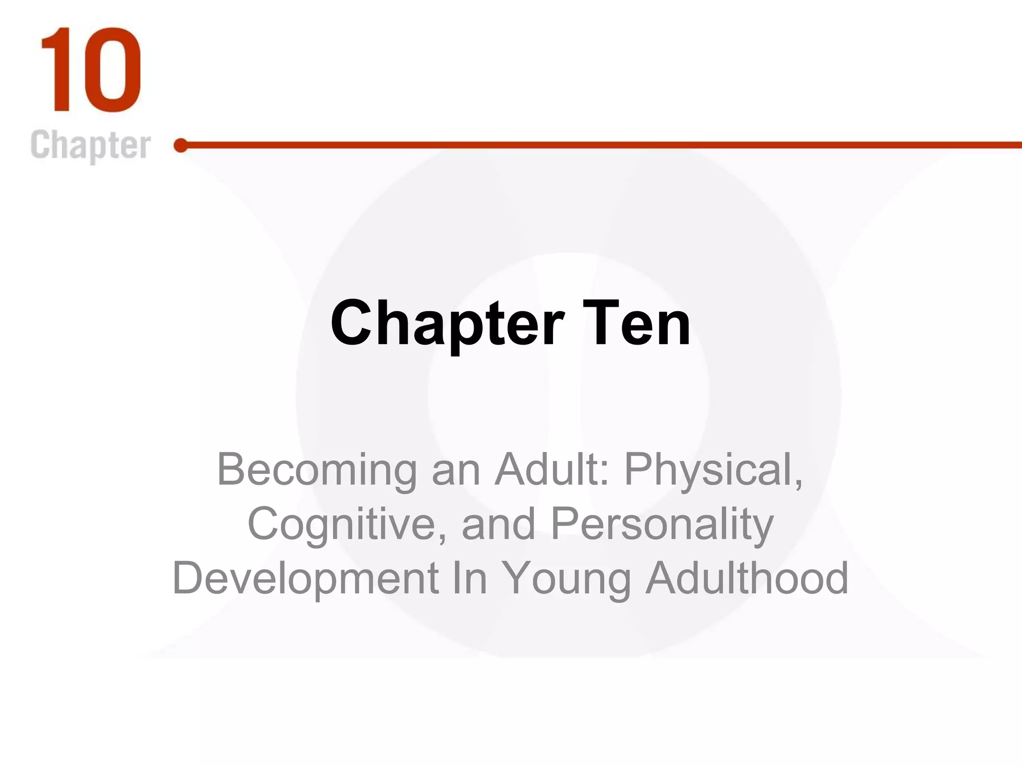 Ch. 10 power point Life span Psychology | PPT