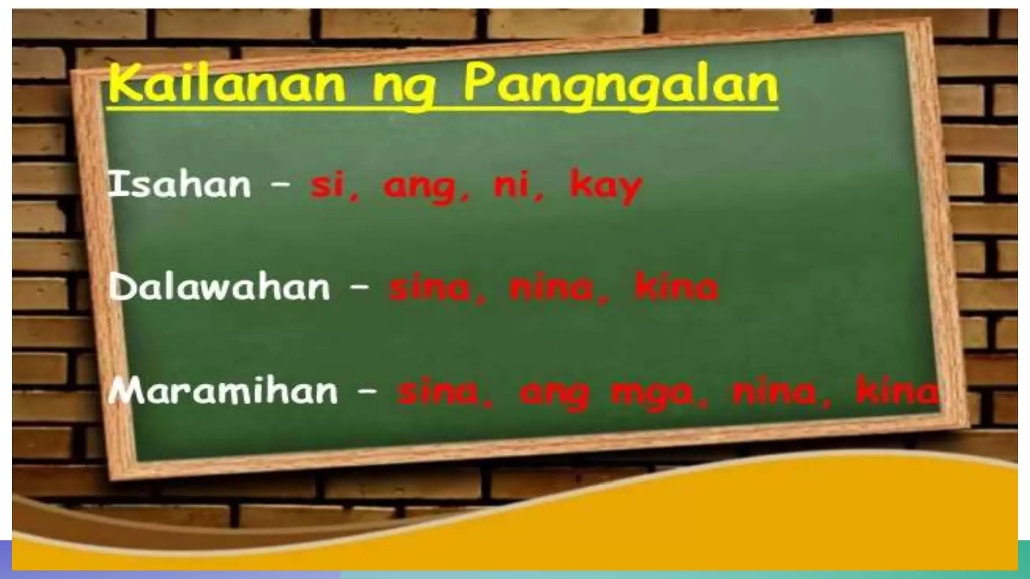 Kailanan ng Pangngalan | PPTX