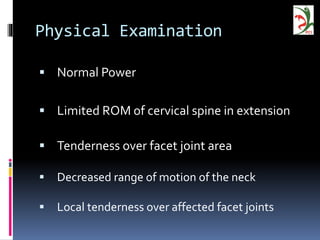 Neck Pain Treatment | PPT