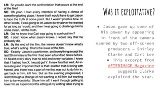 Unmasking Jason Holliday’s persona in his titular film | PPT