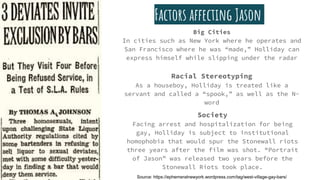 Unmasking Jason Holliday’s persona in his titular film | PPT