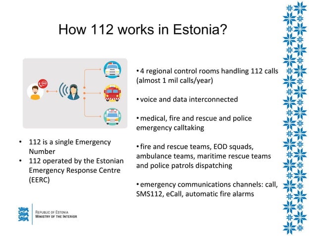 EENA 2021: Emergency communications handling around the World (2/3) | PPT