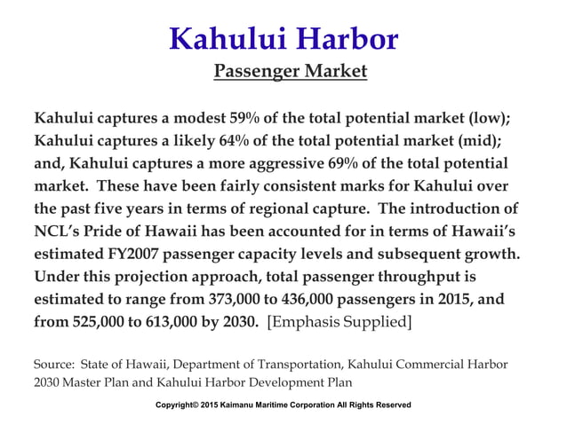 KAIMANU MARITIME CORPORATION | PPT