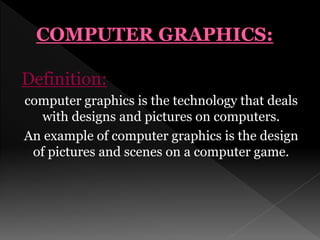Graphics Output Hardware Devices | PPTX