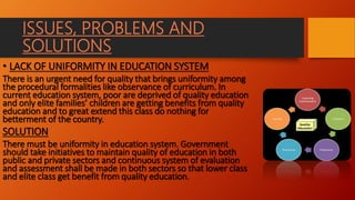 EDUCATION SYSTEM IN PAKISTAN | PPTX