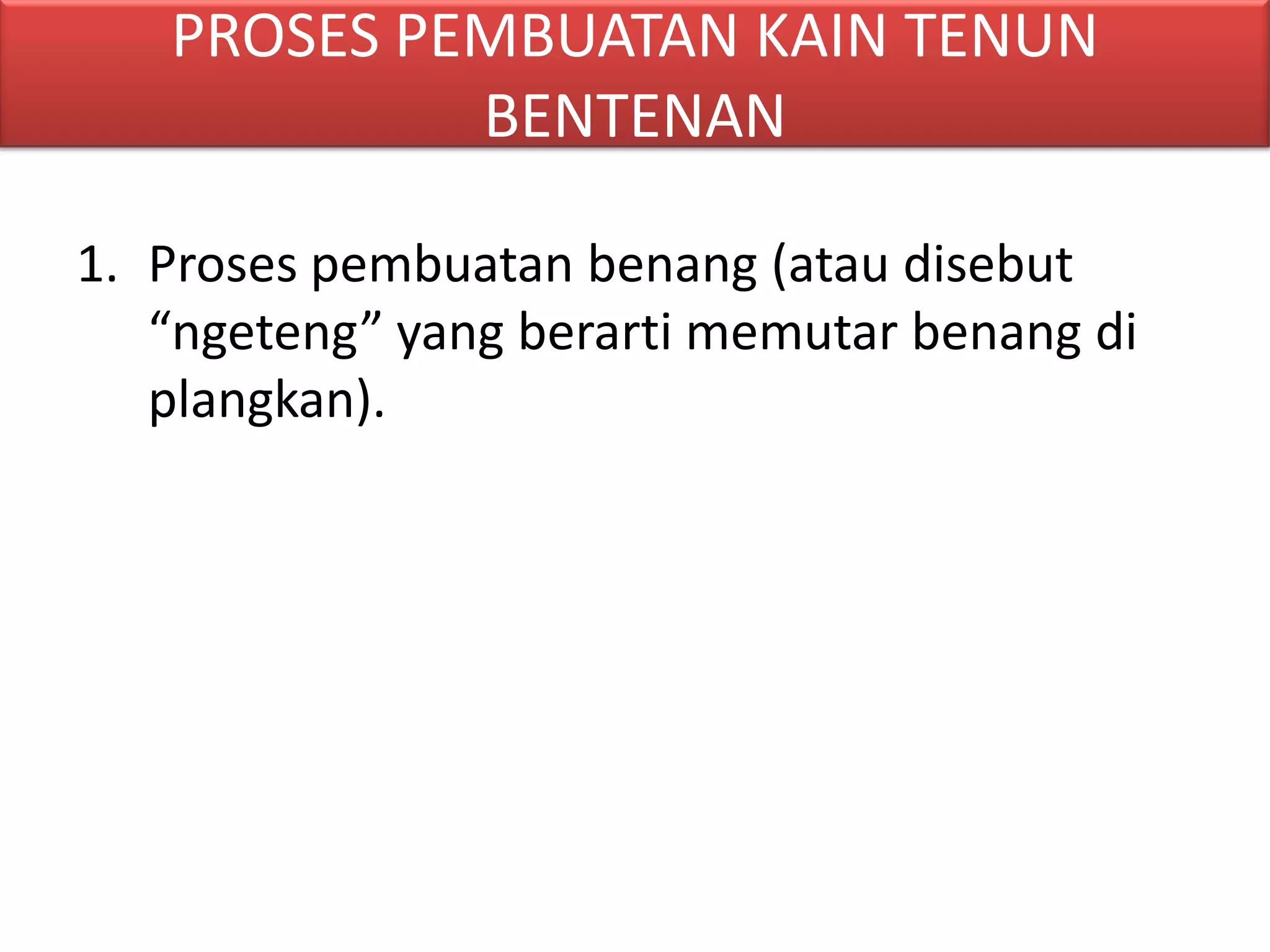 Kain batik bentenan khas sulawesi utara | PPTX